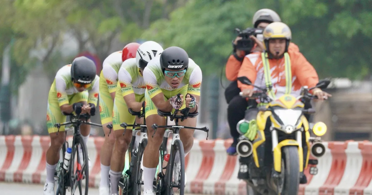 Tập đoàn Lộc Trời tiếp tục thống trị nội dung đồng đội tính giờ ...