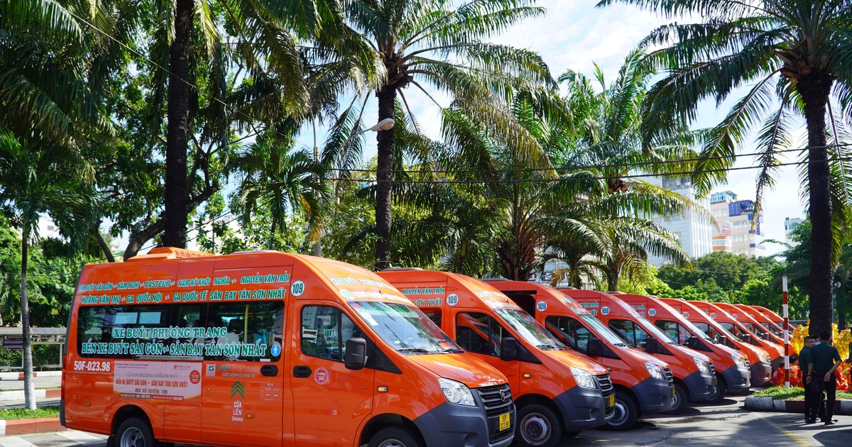 HCMC offers 24/7 bus service connecting to airport, city center | SGGP ...