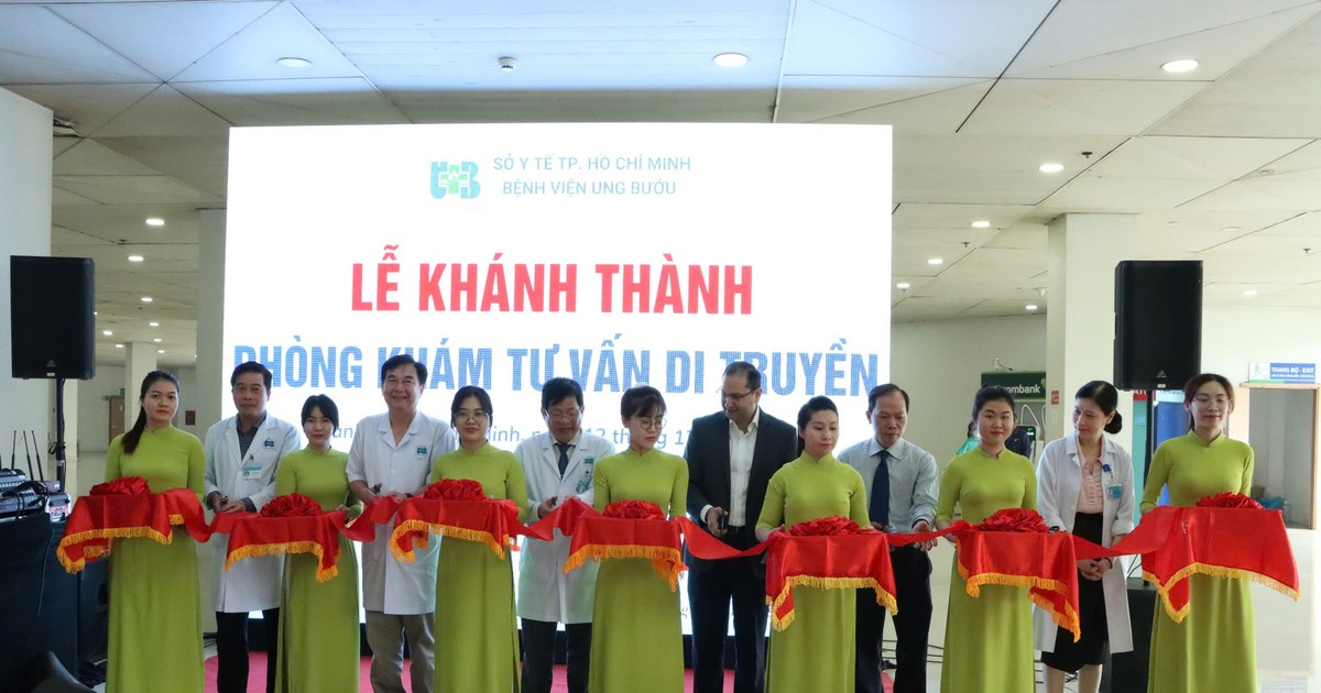HCMC Oncology Hospital inaugurates Genetic Counseling Unit for Cancer ...