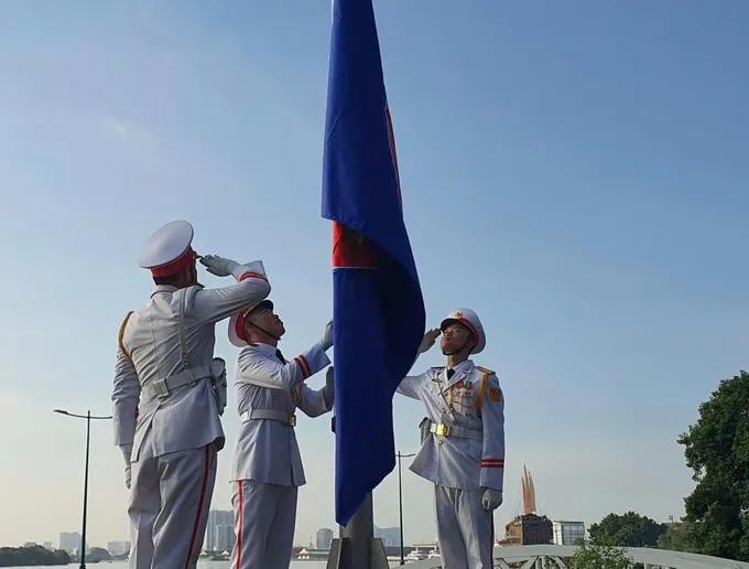 Ho Chi Minh City holds ASEAN Flag-Raising Ceremony | SGGP English Edition