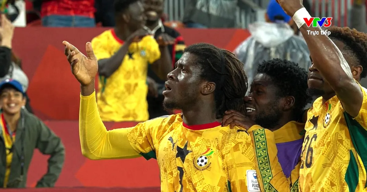 Ghana thắng nghẹt thở trận ra quân bằng bàn thắng “vàng” ở phút 90+5 ...