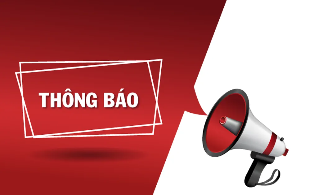 Thông báo | BÁO SÀI GÒN GIẢI PHÓNG