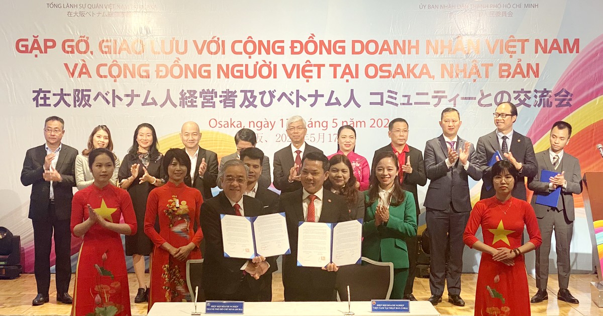 HCMC leaders meet Vietnamese community in Japan’s Osaka City | SGGP ...