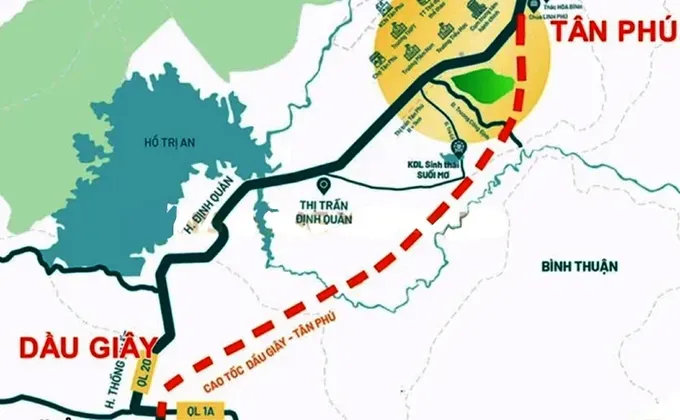 Dau Giay–Tan Phu Expressway land handover must finish by Febuary 20 ...