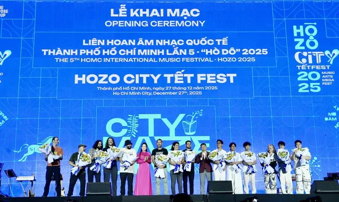 Hozo City Tet Fest 2025 officially opens in Ho Chi Minh City | SGGP ...