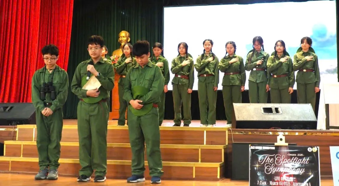 Học sinh hóa thân nhân vật để rèn ngoại ngữ | BÁO SÀI GÒN GIẢI PHÓNG