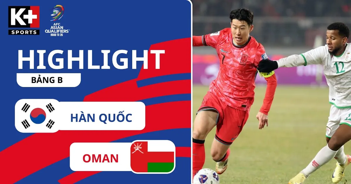 Hàn Quốc vs Oman 1-1: Lee Kang In kiến tạo, Hwang Hee Chan dứt điểm ...