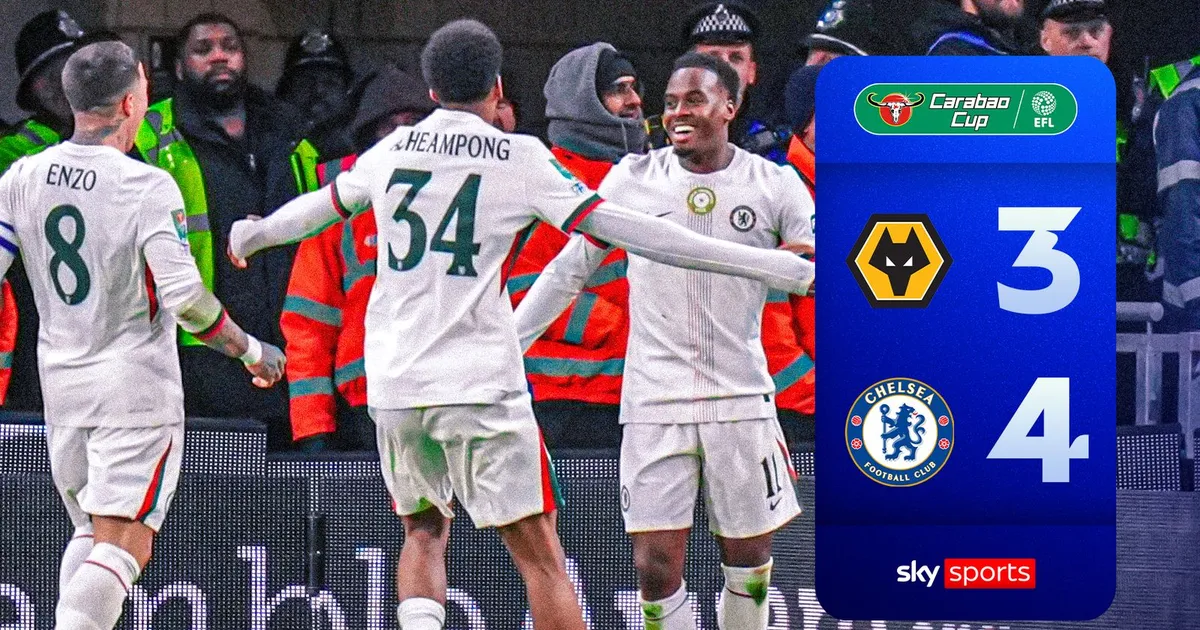 Wolves vs Chelsea 3-4: Rượt đuổi 7 bàn hấp dẫn, Arokodare, Wolfe lập ...