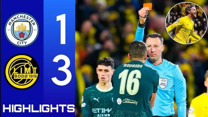 Bodo/Glimt vs Man City 3-1: Kasper Hogh ghi cú đúp chớp nhoáng, Jens ...