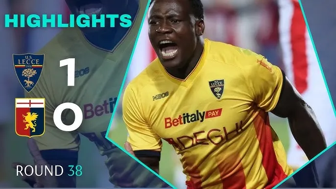 Lecce vs Genoa 1-0: Santiago Pierotti kiến tạo, Lameck Banda sớm chốt ...