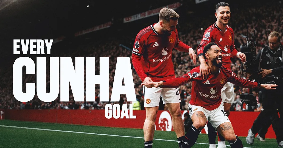 Matheus Cunha mùa đầu khoác áo Manchester United cũng tỏa sáng với 10 ...