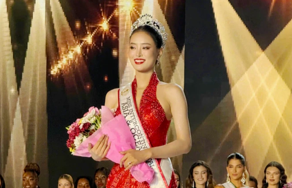 Bui Khanh Linh wins third runner-up title at Miss Intercontinental 2024 ...