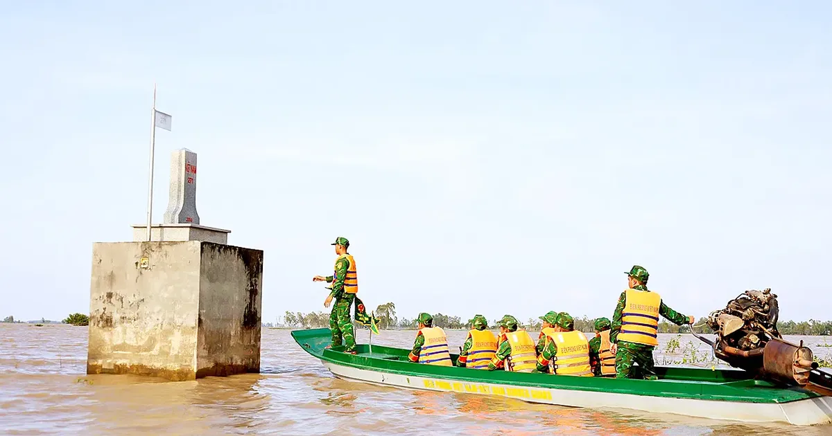 Border Guard forces consistently maintain firm control along border ...