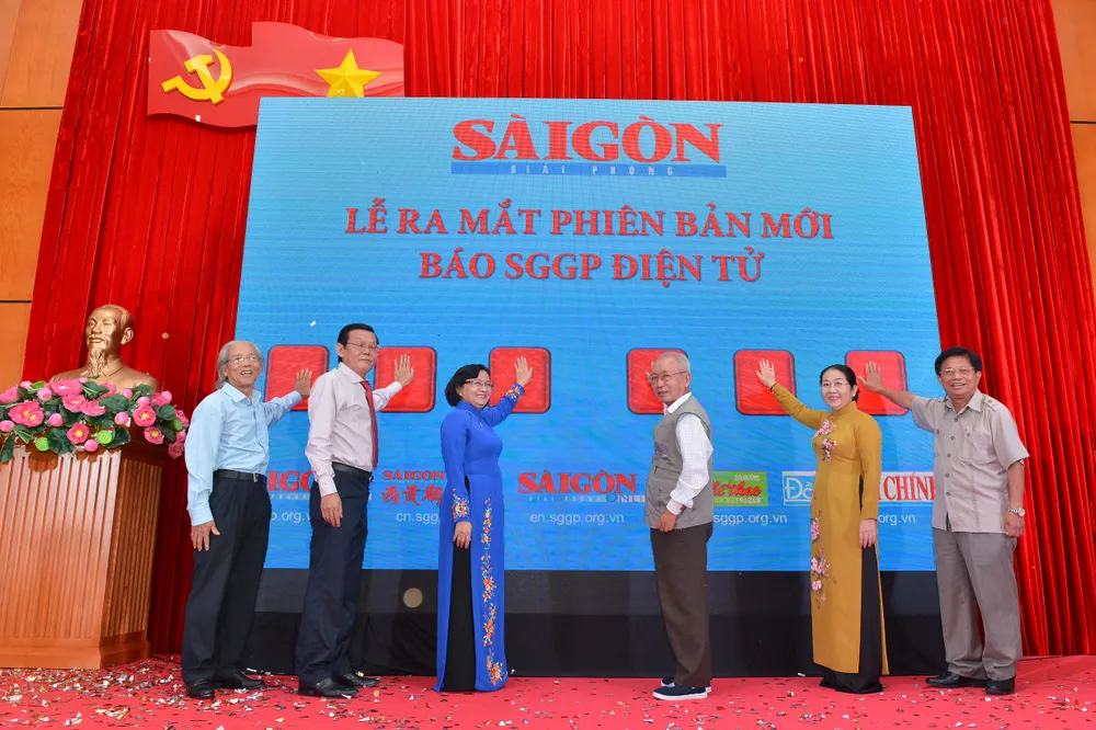 Lễ khánh thành toà nhà Văn hoá Nghiệp vụ & ra mắt phiên bản mới SGGP ...