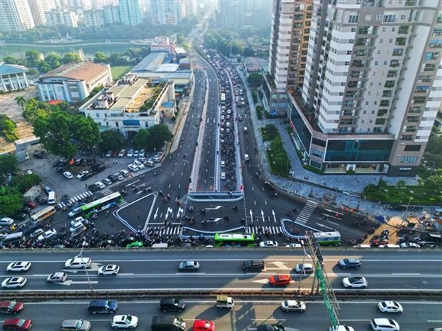 Hanoi inaugurates new road tunnel to address traffic congestion | SGGP ...