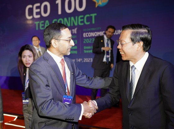 “CEO 100 Tea Connect” meeting held in HCMC | SGGP English Edition