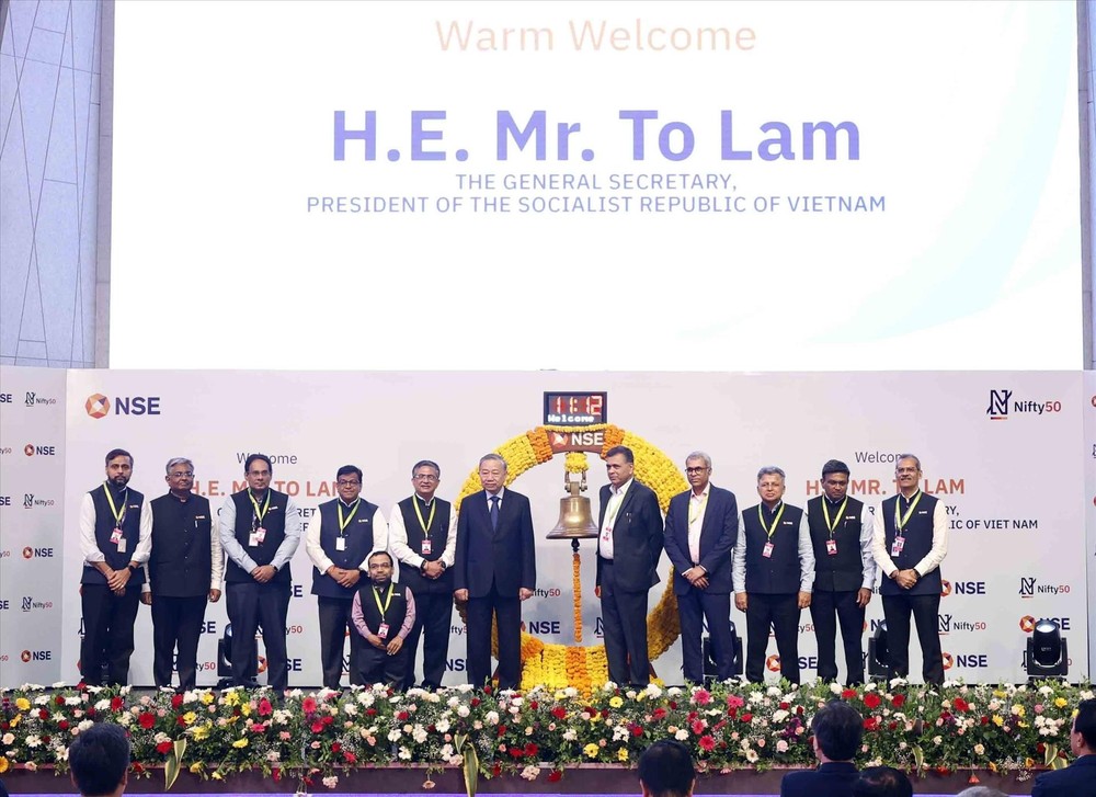Top Vietnamese leader rings bell at India’s National Stock Exchange ...
